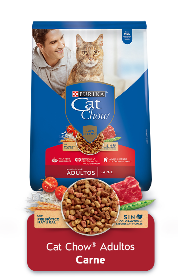 Cat Chow Adultos Carne Prebioticos – Pet-a